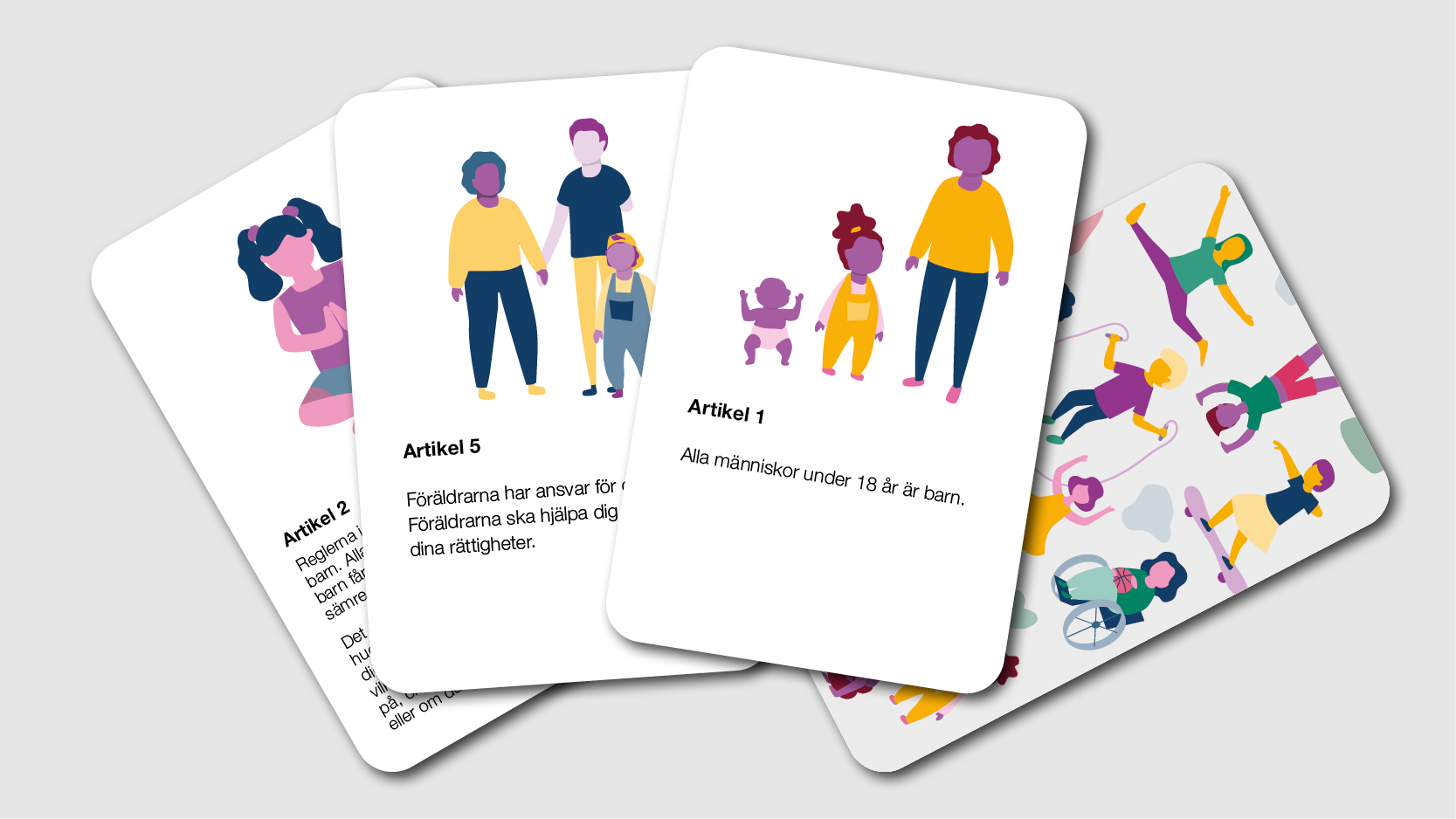 Kortlekar om FN:s konvention om barnets rättigheter (barnkonventionen ...
